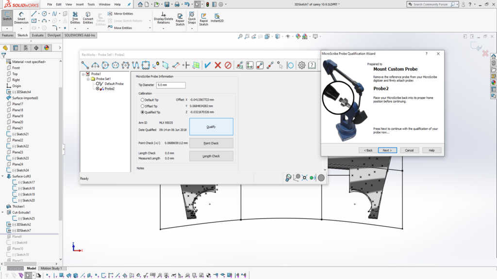 RevWorks SimKey Replacement - Revware Portable CMMs